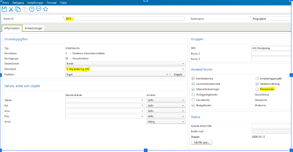 Nytt fält för enklare hantering av moms - Visma Community