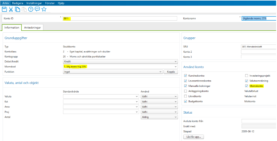Nytt fält för enklare hantering av moms - Visma Community