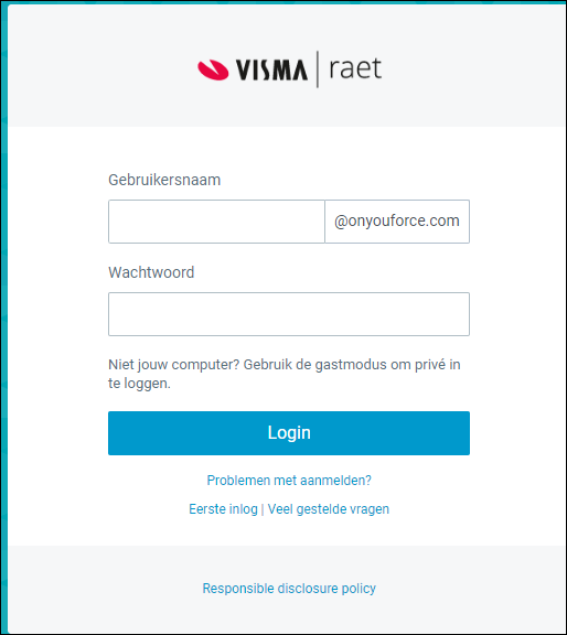 Aankondiging Youforce inloggen medewerker - Vervan... - Visma Community