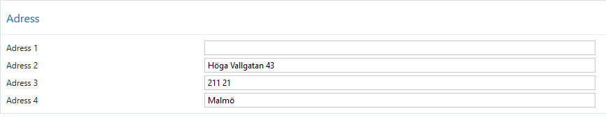 Viktig information om adressfält på leverantörer - Visma Community