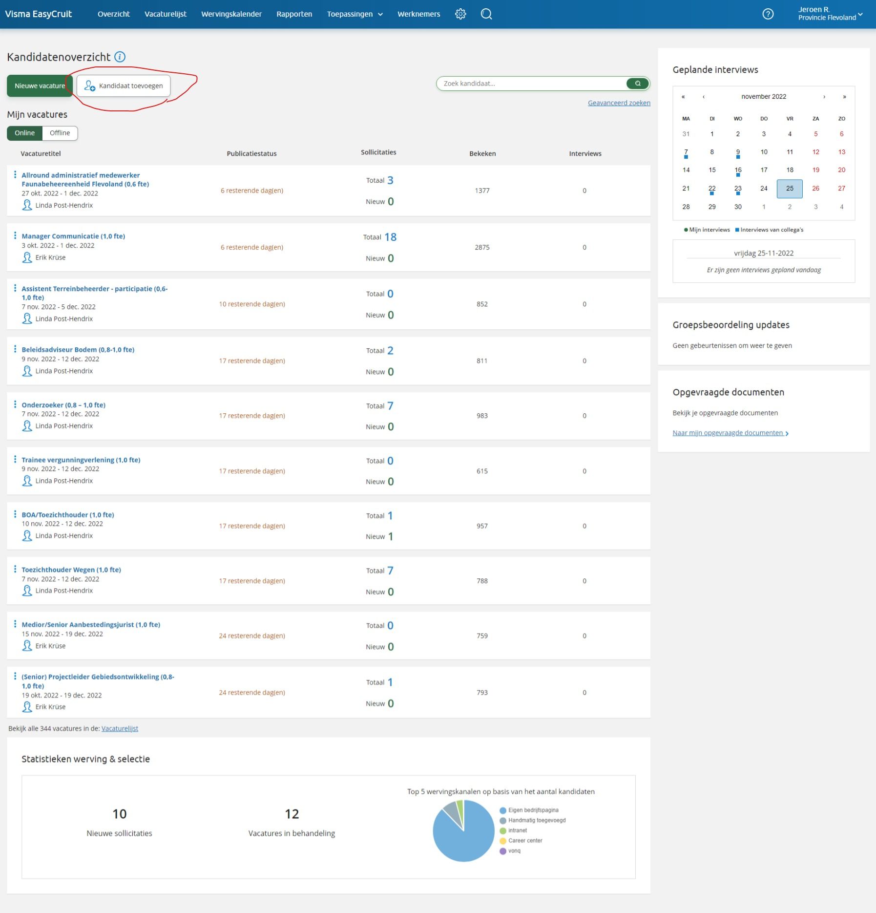 Koppelen kandidaat in EasyCruit - Visma Community