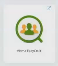 Opgelost: Tegel Easycruit op startpagina Visma - Visma Community