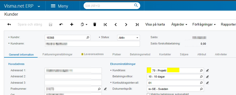 Extra spaces in customer class, invoice number, cu... - Visma Community