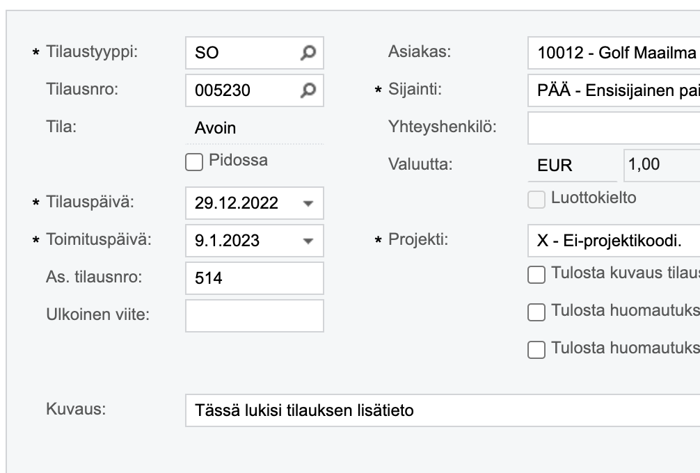 Solved: Creating payment error: the specified combination ... - Visma Community