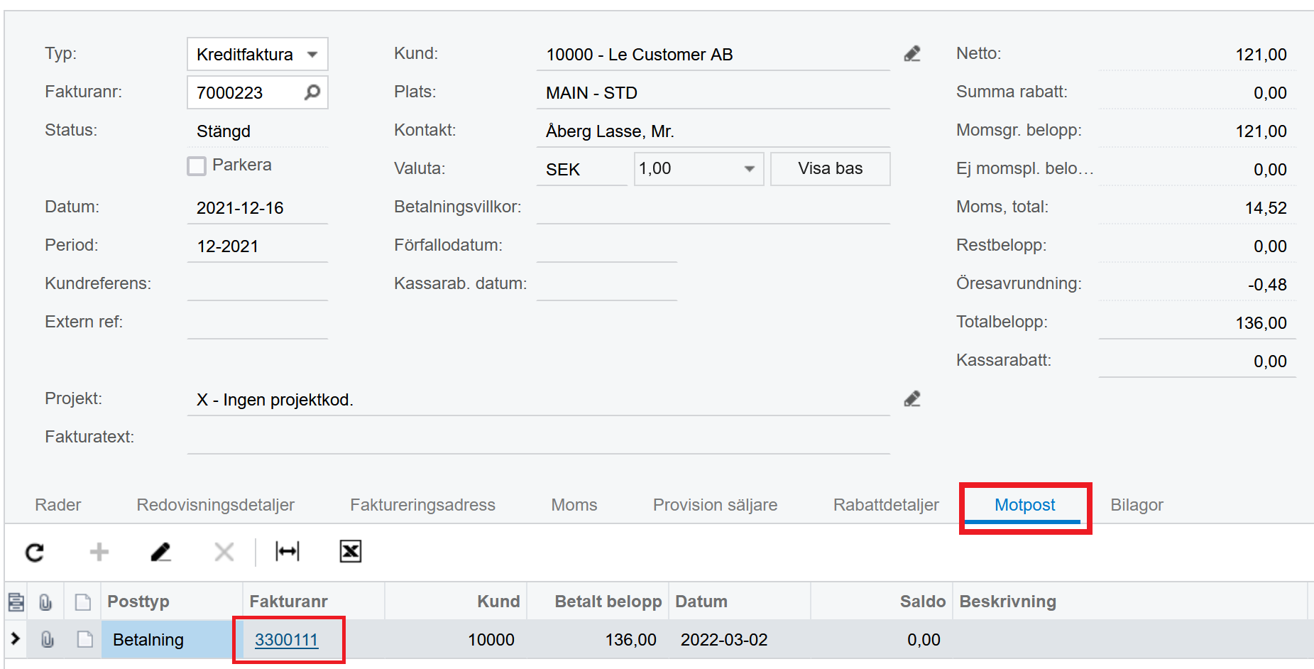 Debet mot kredit matchning misslyckad - Visma Community
