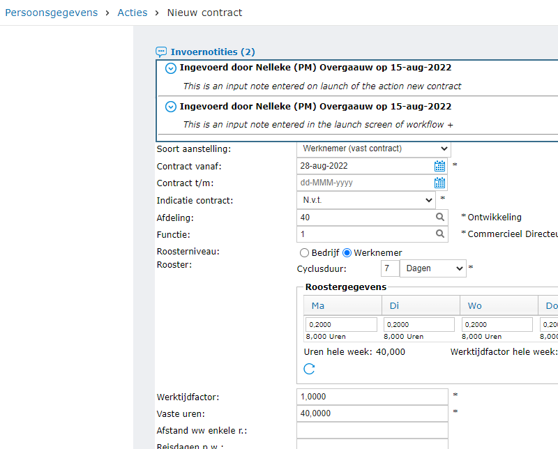Tips & Tricks 3: Nieuw contract maken vanuit Workf... - Visma Community