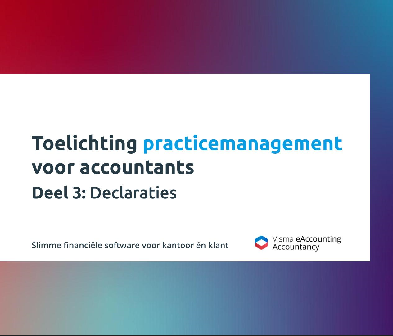 Werken met declaraties in Visma eAccounting Accoun... - Visma Community