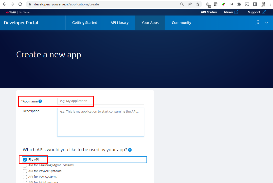File API - Introduction - Visma Community