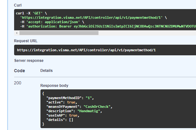 /API/controller/api/v1/customer is unable to find ... - Visma Community