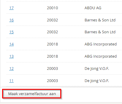 Meerdere orders verwerken tot een verzamelfactuur - Visma Community