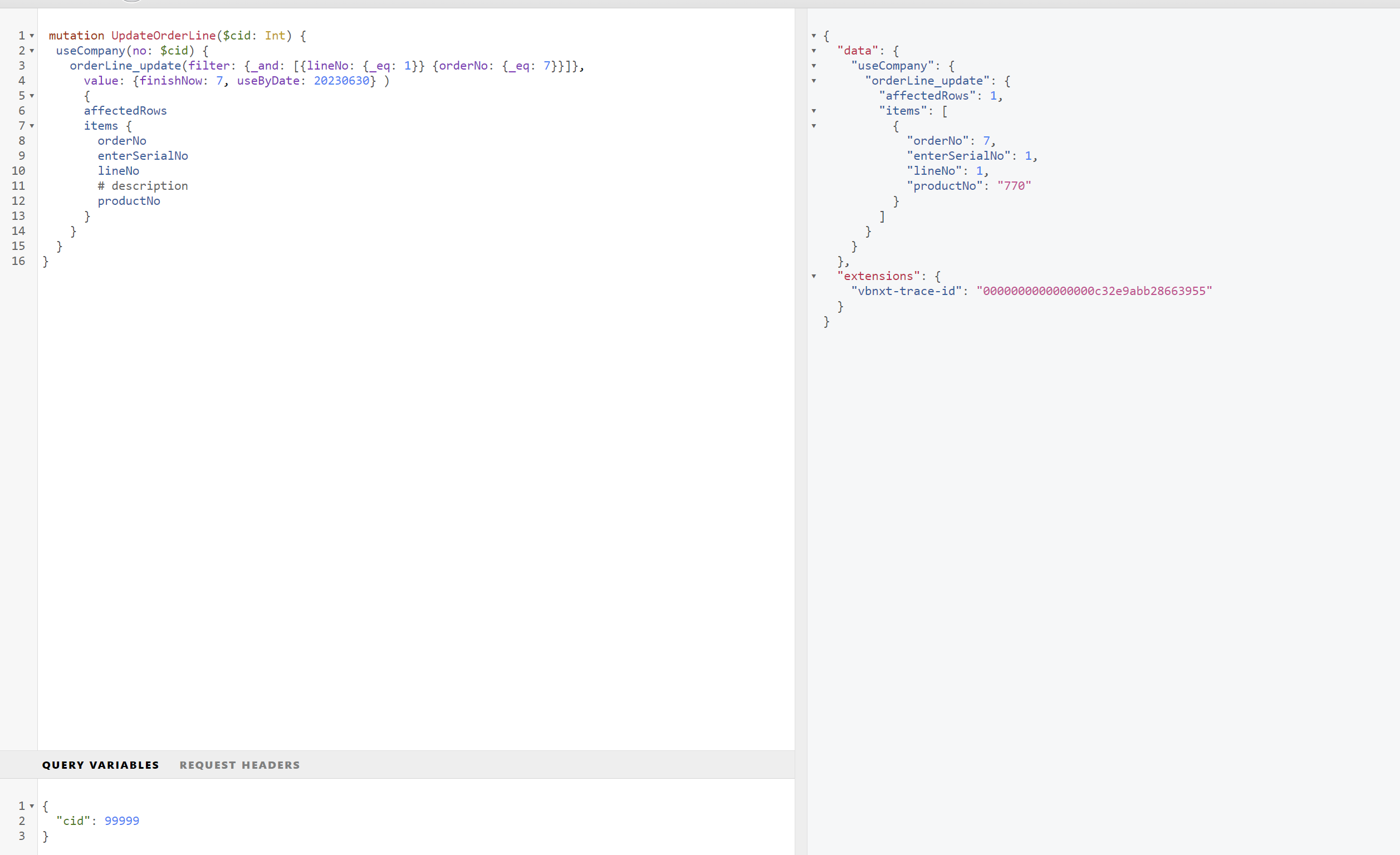 OrderLine_update fails to update line - Visma Community