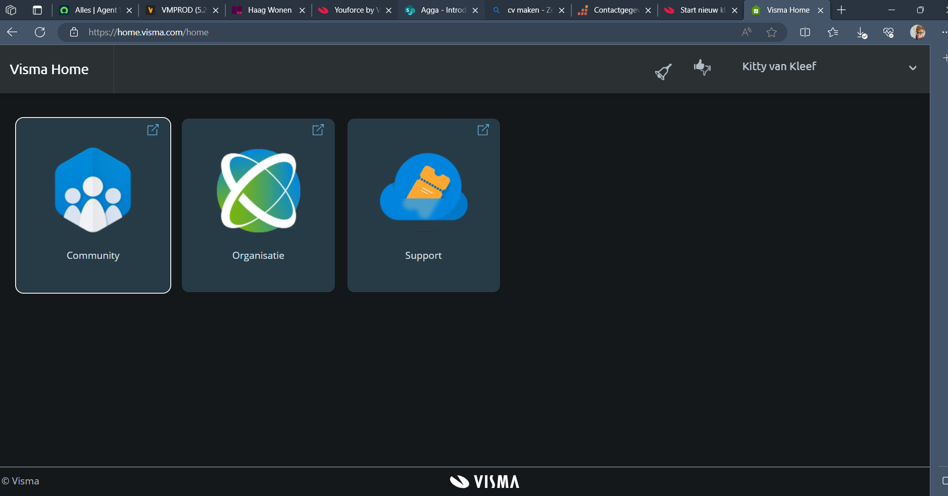 Start nieuw klantportaal: Mijn YouServe support - Visma Community