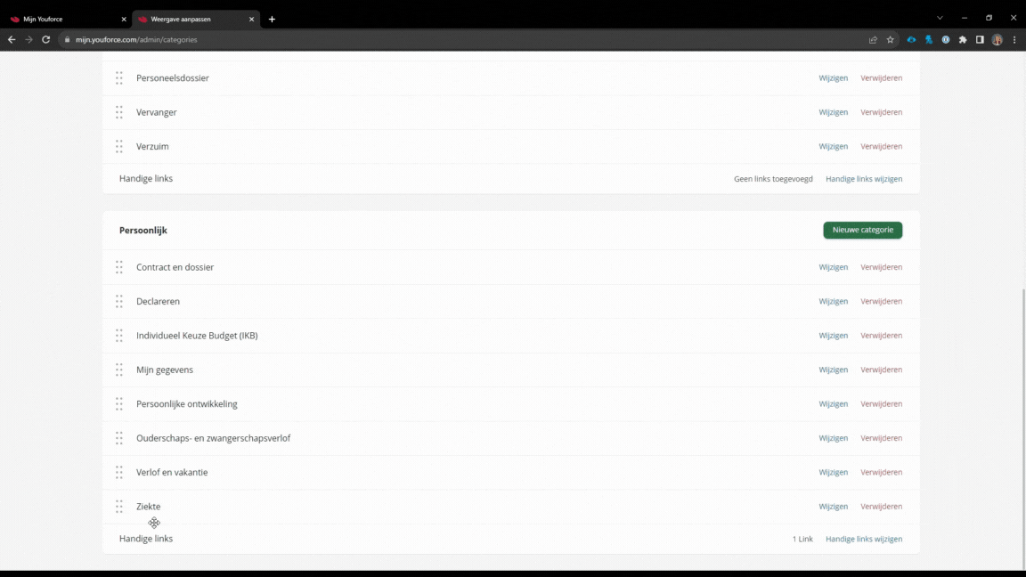 Goed nieuws! Je kan nu zelf de volgorde bepalen va... - Visma Community