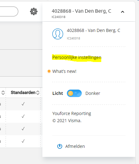 Update van de Taalinstellingen - Visma Community