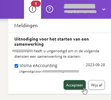 Bestaande administratie koppelen voor een samenwer... - Visma Community