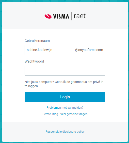Eerste aanpassingen om Single Sign On voor profess... - Visma Community