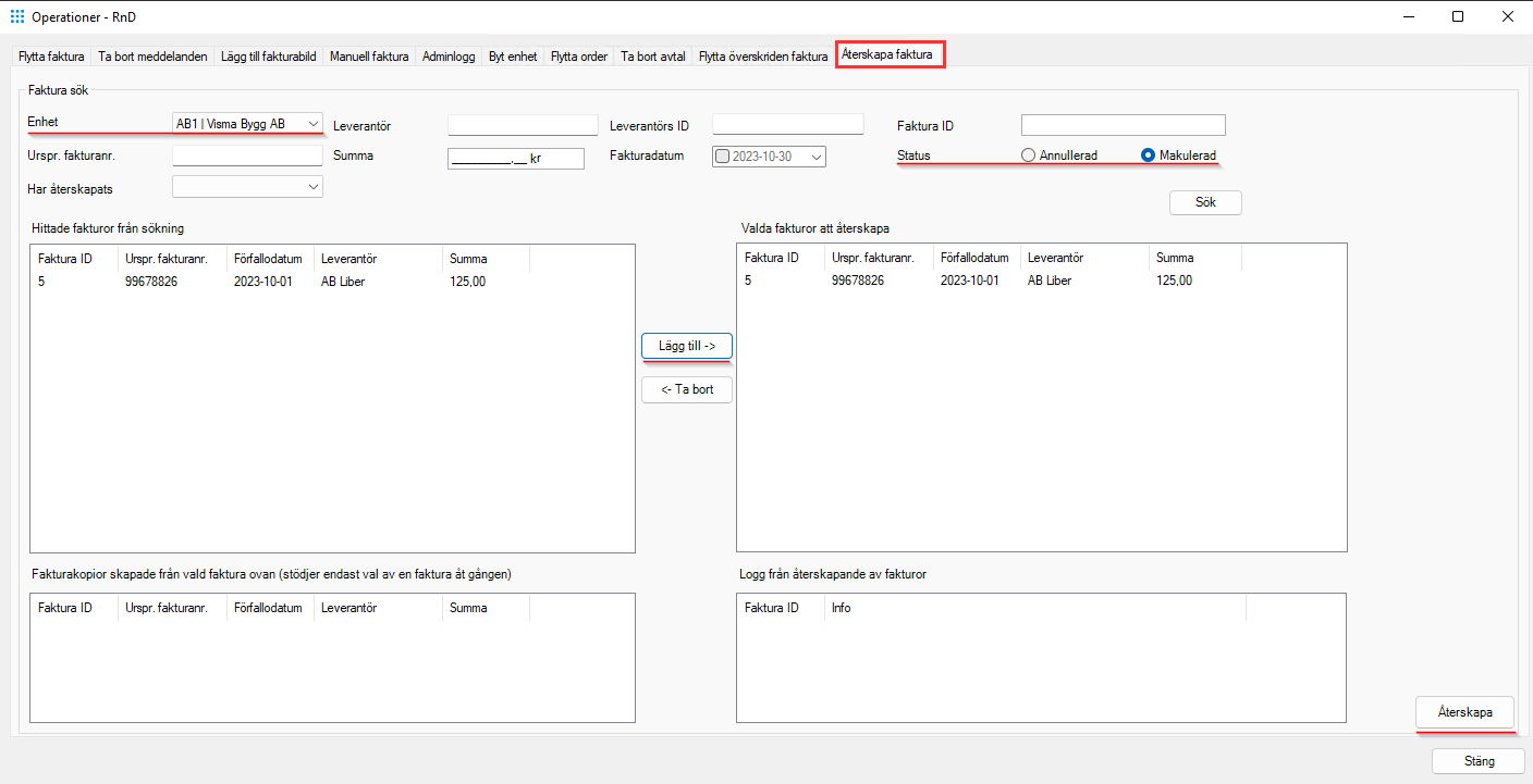 Tips! Återskapa faktura i Invoice Manager - Visma Community