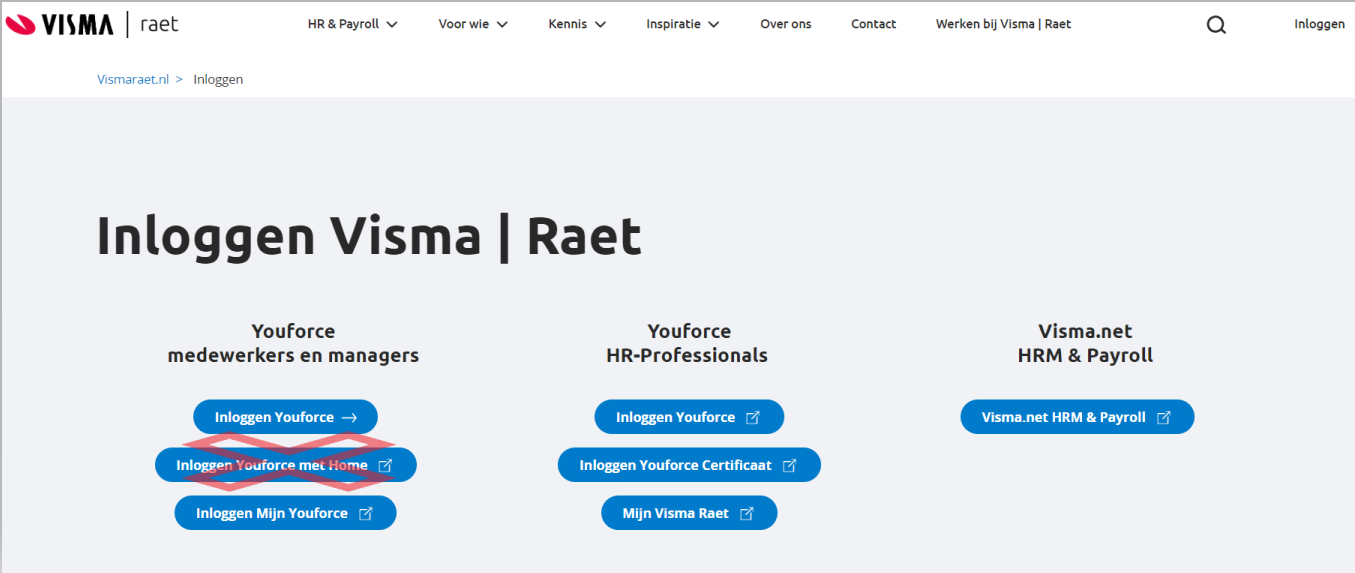 Home is gestopt - Visma Community