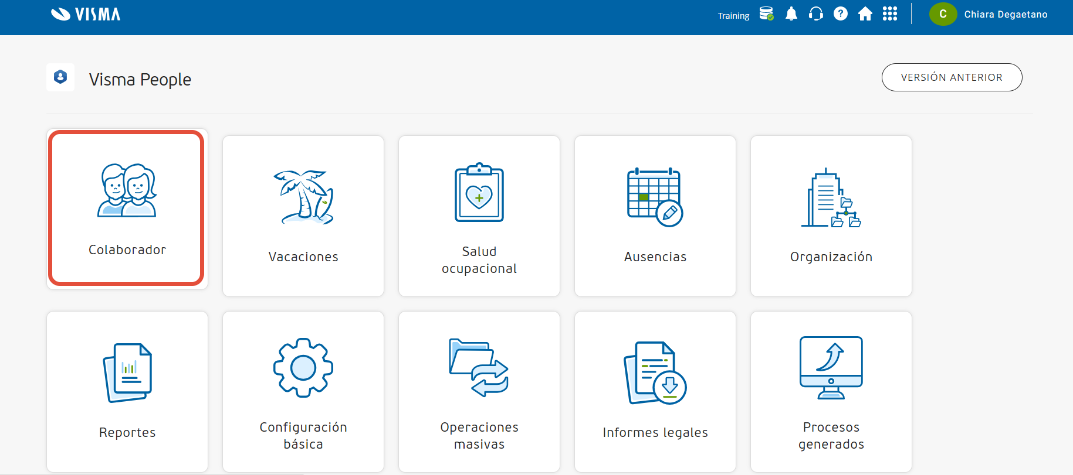 Agregar contacto familiar en la ficha del Colabora... - Visma Community