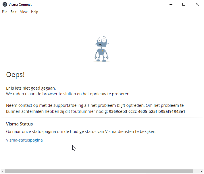 Solved: Visma Connect Authentication, can't get a token. - Visma Community