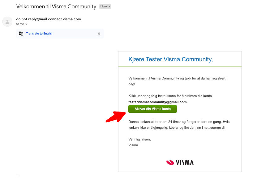 Slik registrerer du deg som bruker i Visma Communi... - Visma Community