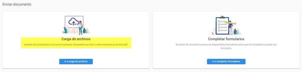 Carga de Archivos [Legajos Digital]