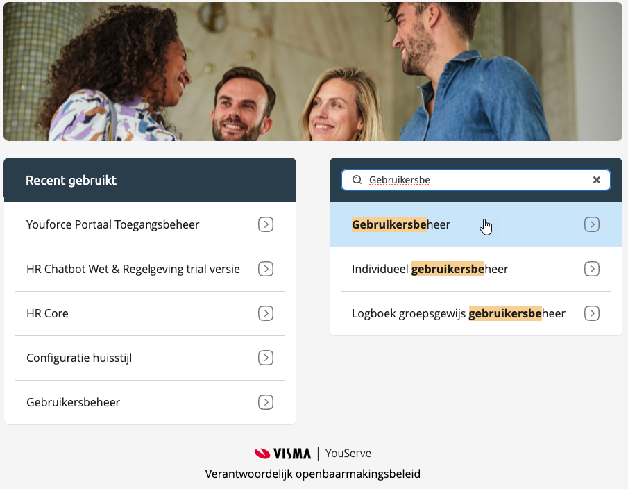 Nieuw Gebruikersbeheer vanaf dinsdag 4 juni 2024 - Visma Community