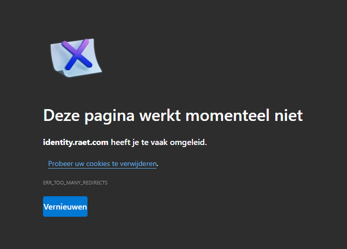 Flex Benefits wilt niet starten - Visma Community