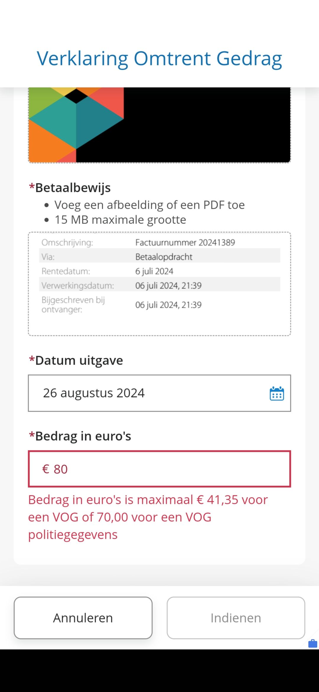 Eenvoudiger VOG toevoegen uit berichtenbox en aanp... - Visma Community