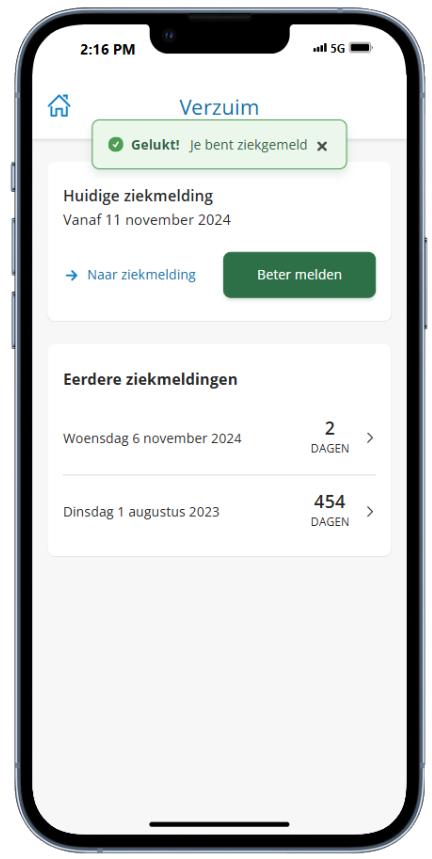 Nu beschikbaar: Ziek melden door de medewerker - Visma Community