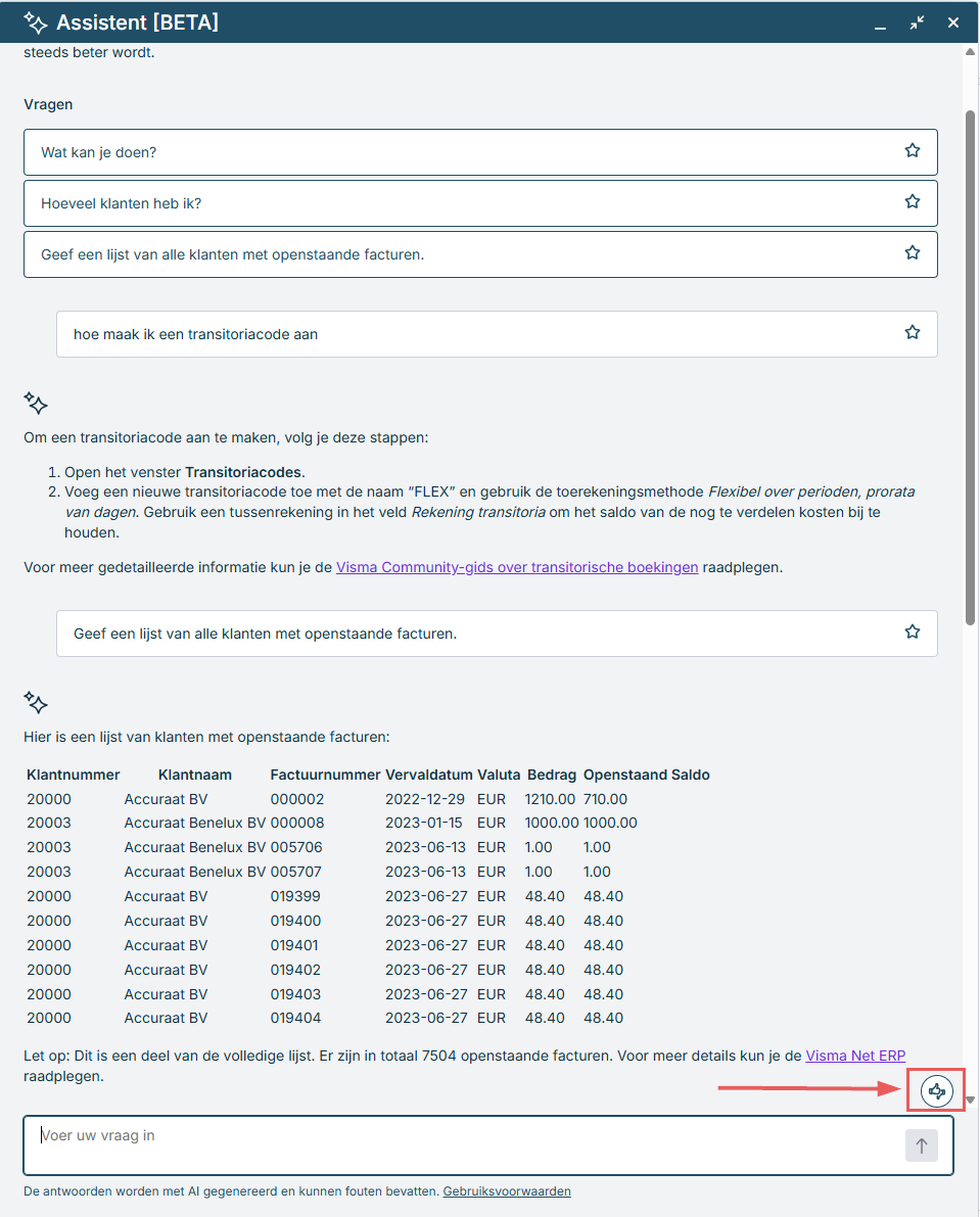 Visma Net Assistant (BETA) beschikbaar - Visma Community
