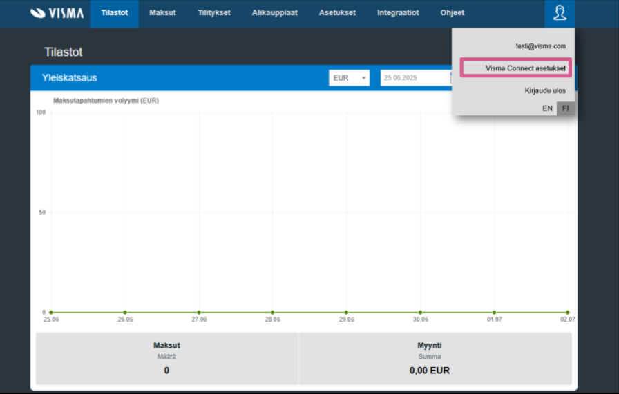 Visma Connectin käyttöönotto - Visma Community