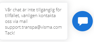 Startsidan i transPA - Visma Community