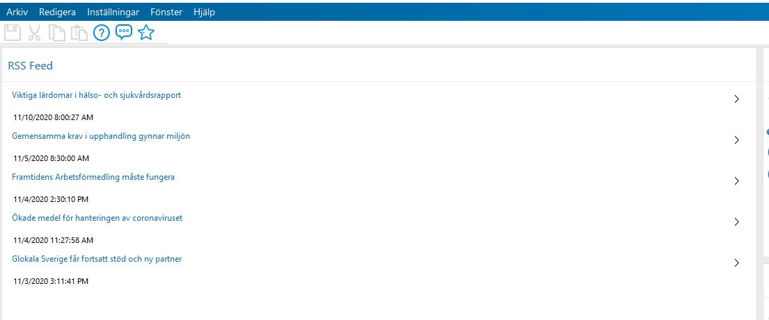 Nyheter direkt i Visma Control - Visma Community