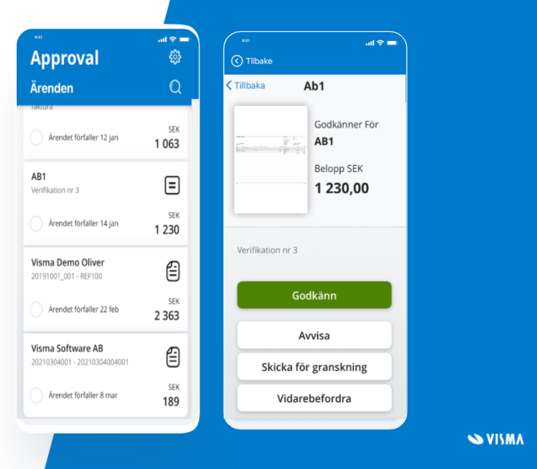 Visma.net Approval - Visma Manager appen har nytt ... - Visma Community