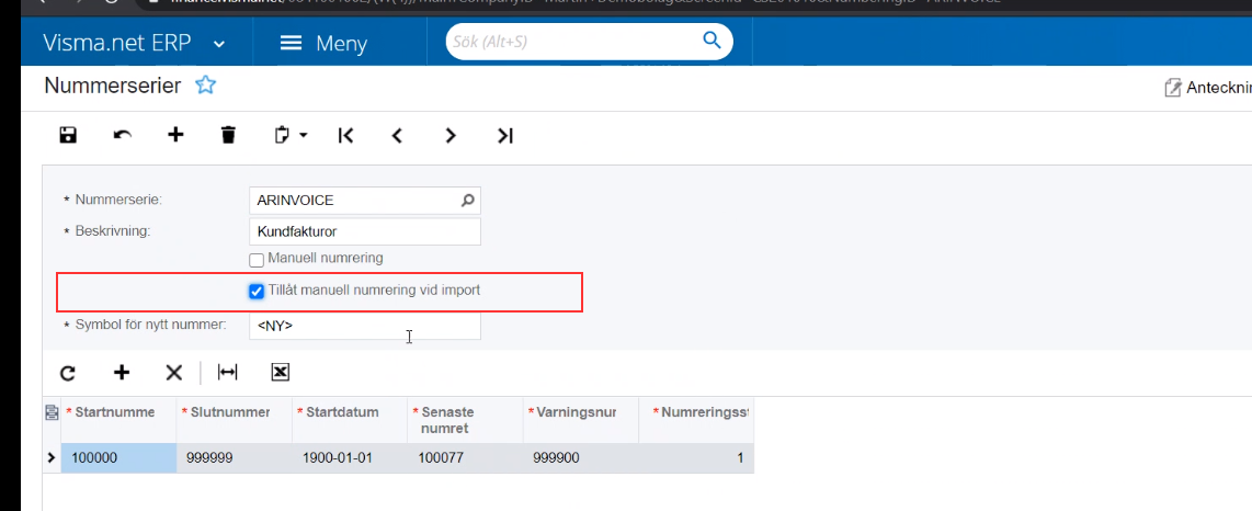 Solved: manual invoice numbering through API and automatic... - Visma ...