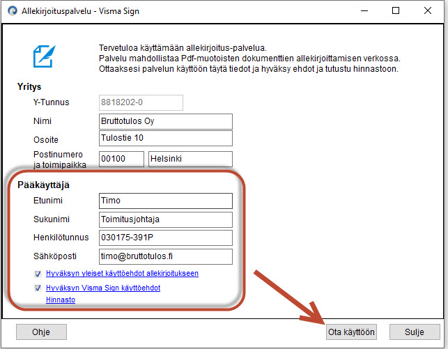 Visma Sign: Sähköisen allekirjoituspalvelun käyttö... - Visma Community