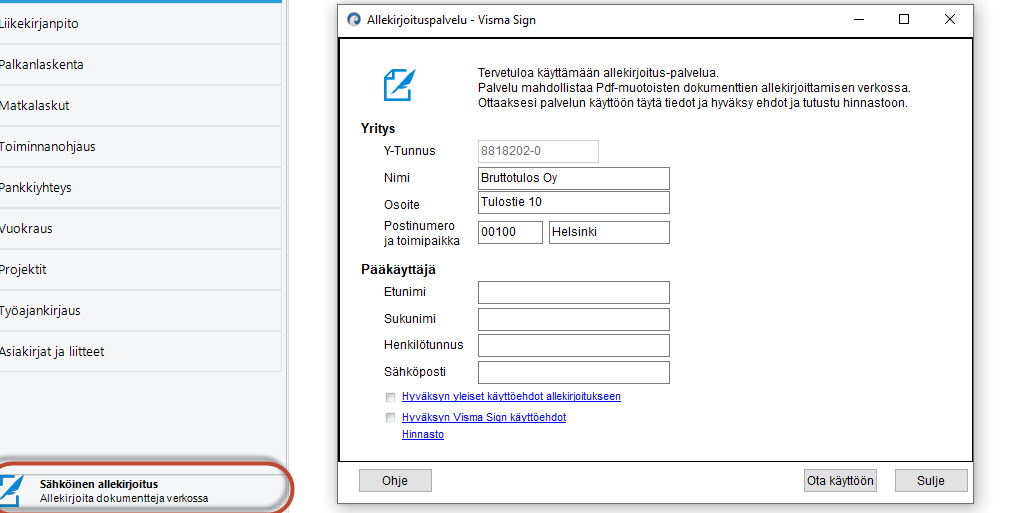 Visma Sign: Sähköisen allekirjoituspalvelun käyttö... - Visma Community