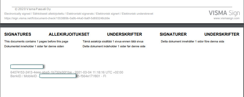 Visma Sign: Sähköisen allekirjoituspalvelun käyttö... - Visma Community