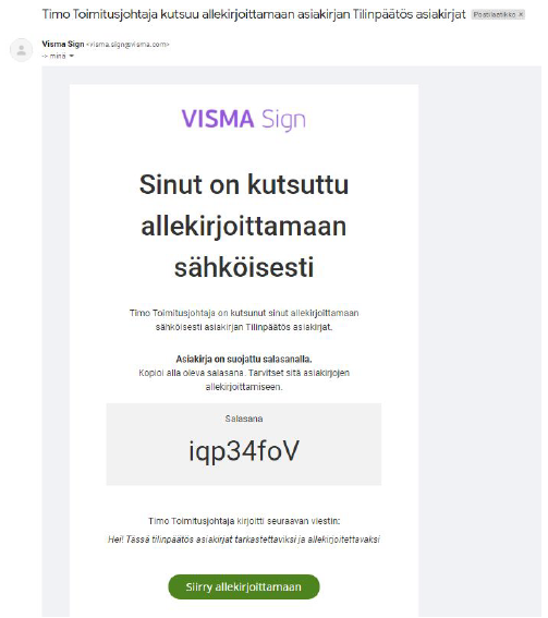 Visma Sign: Sähköisen allekirjoituspalvelun käyttö... - Visma Community