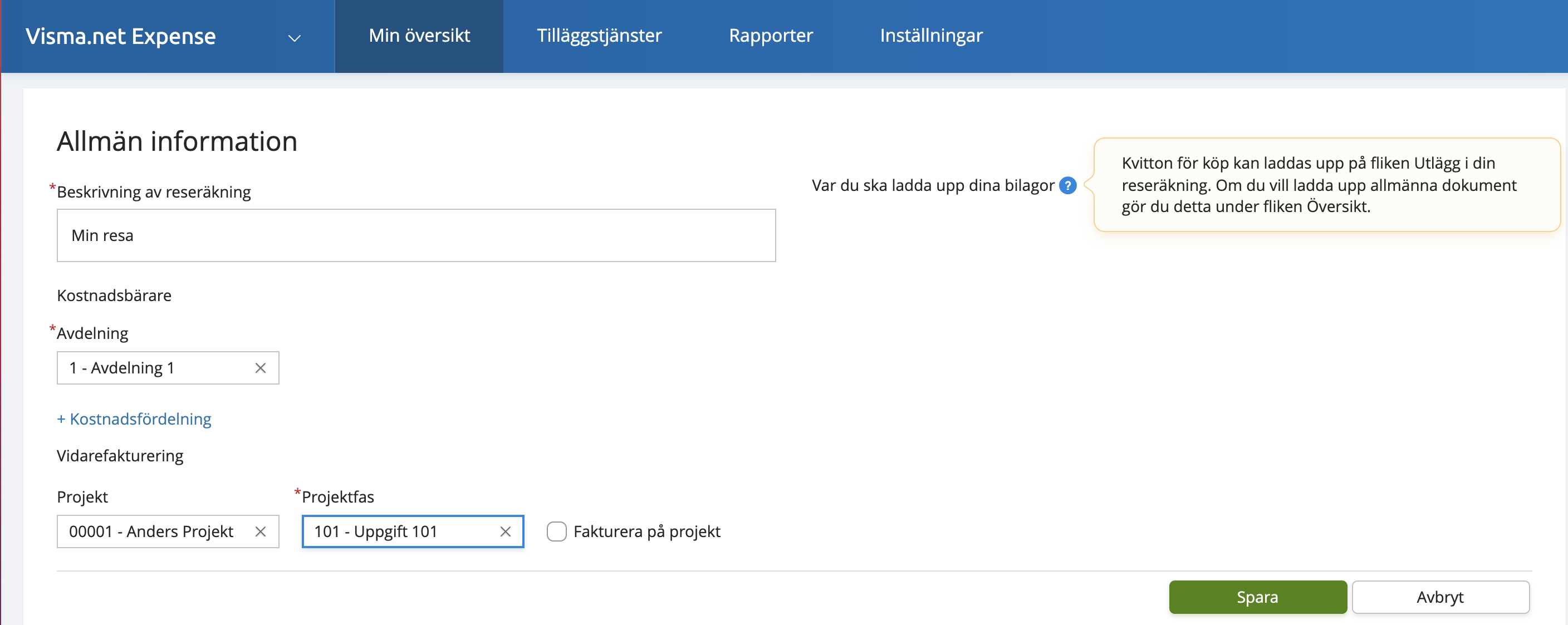 Några av de senaste nyheterna i Expense - Visma Community
