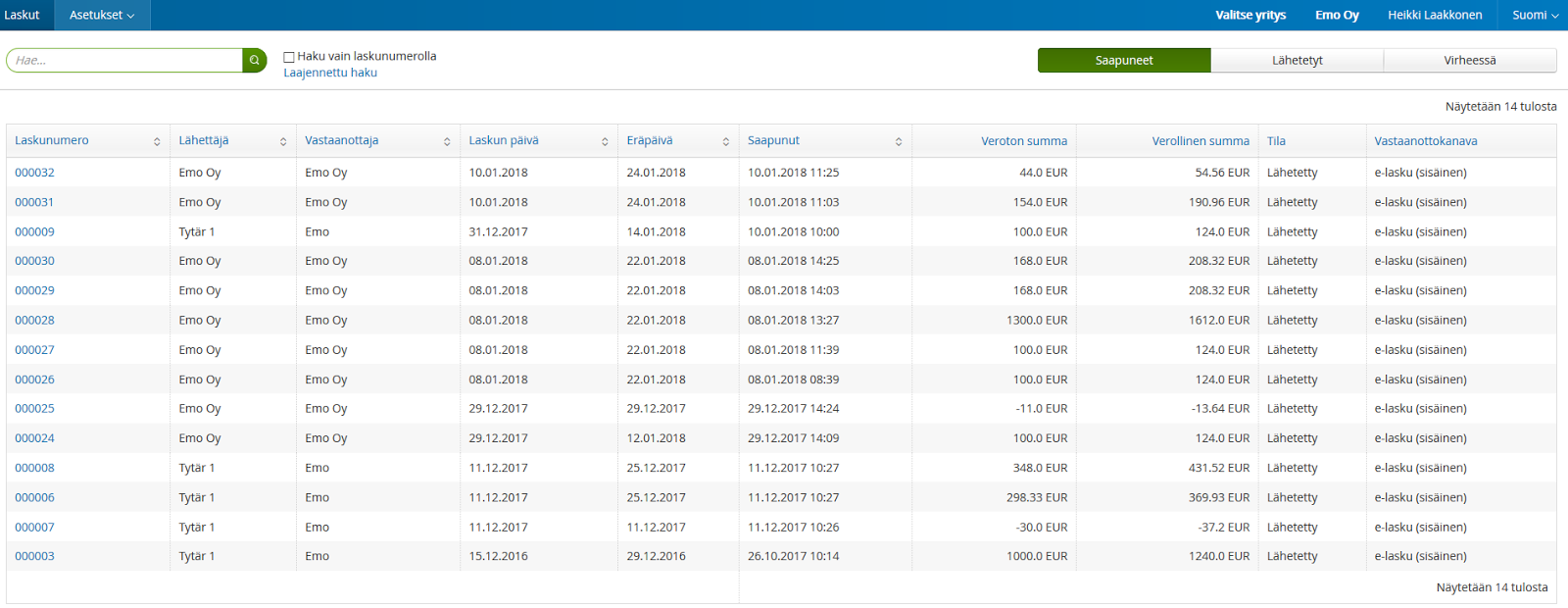 Uusi Visma.net ERP AutoInvoice käyttöliittymä - Visma Community