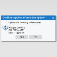 Validering av Bankgiro/Plusgironummer i Fakturaink... - Visma Community