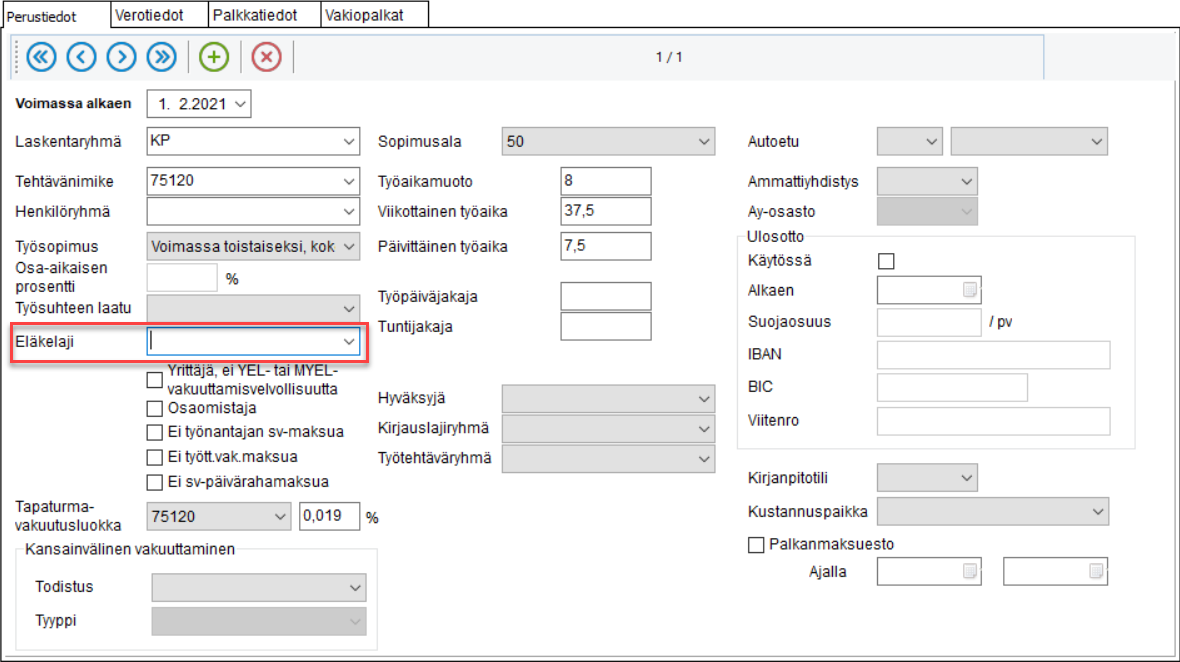 Vakuuttamisen poikkeustilanteen tyypit - Visma Community