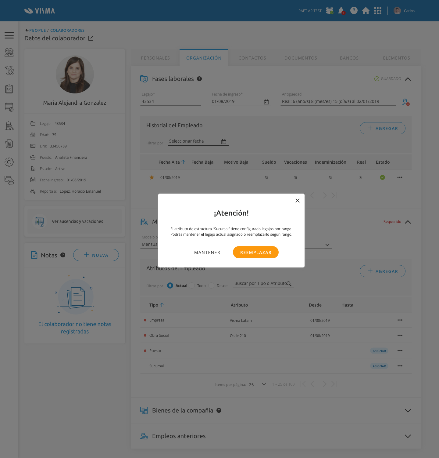 Lo Nuevo de Visma People - Agosto 2022