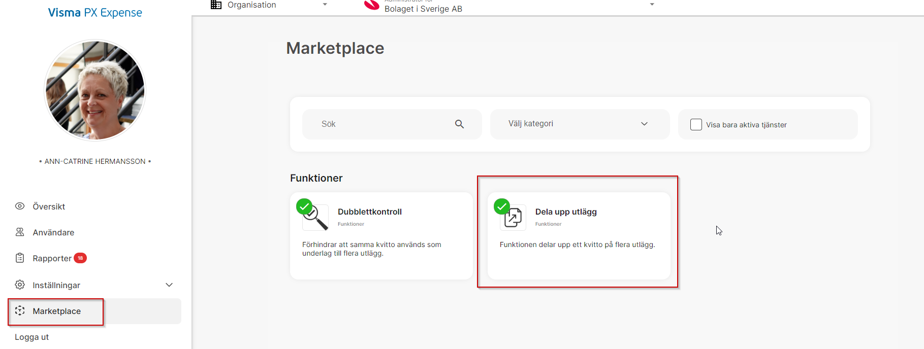 PX Expense - Nytt och enklare sätt att aktivera Sp... - Visma Community