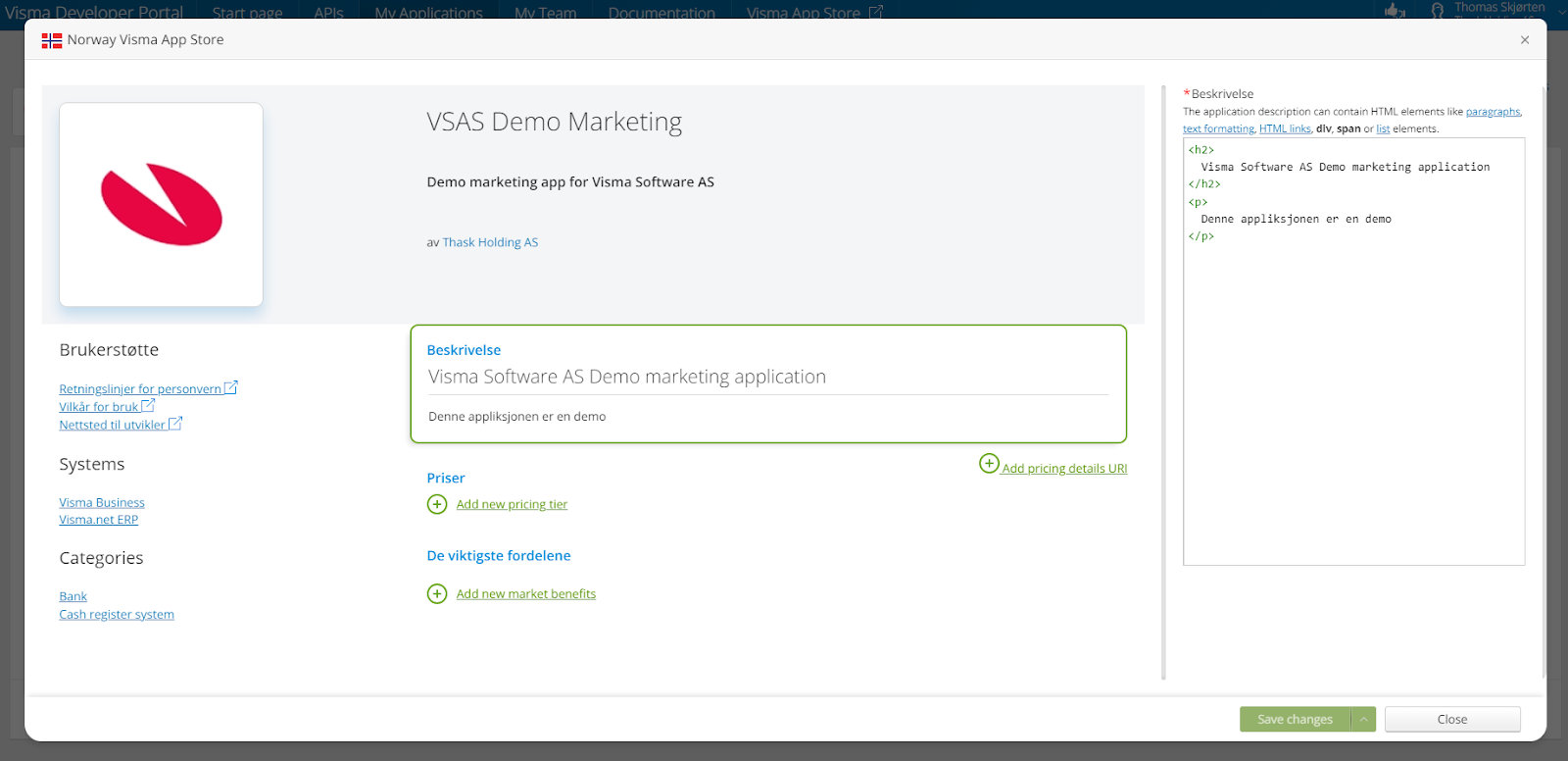 Creating and managing apps on Visma App Store - Visma Community