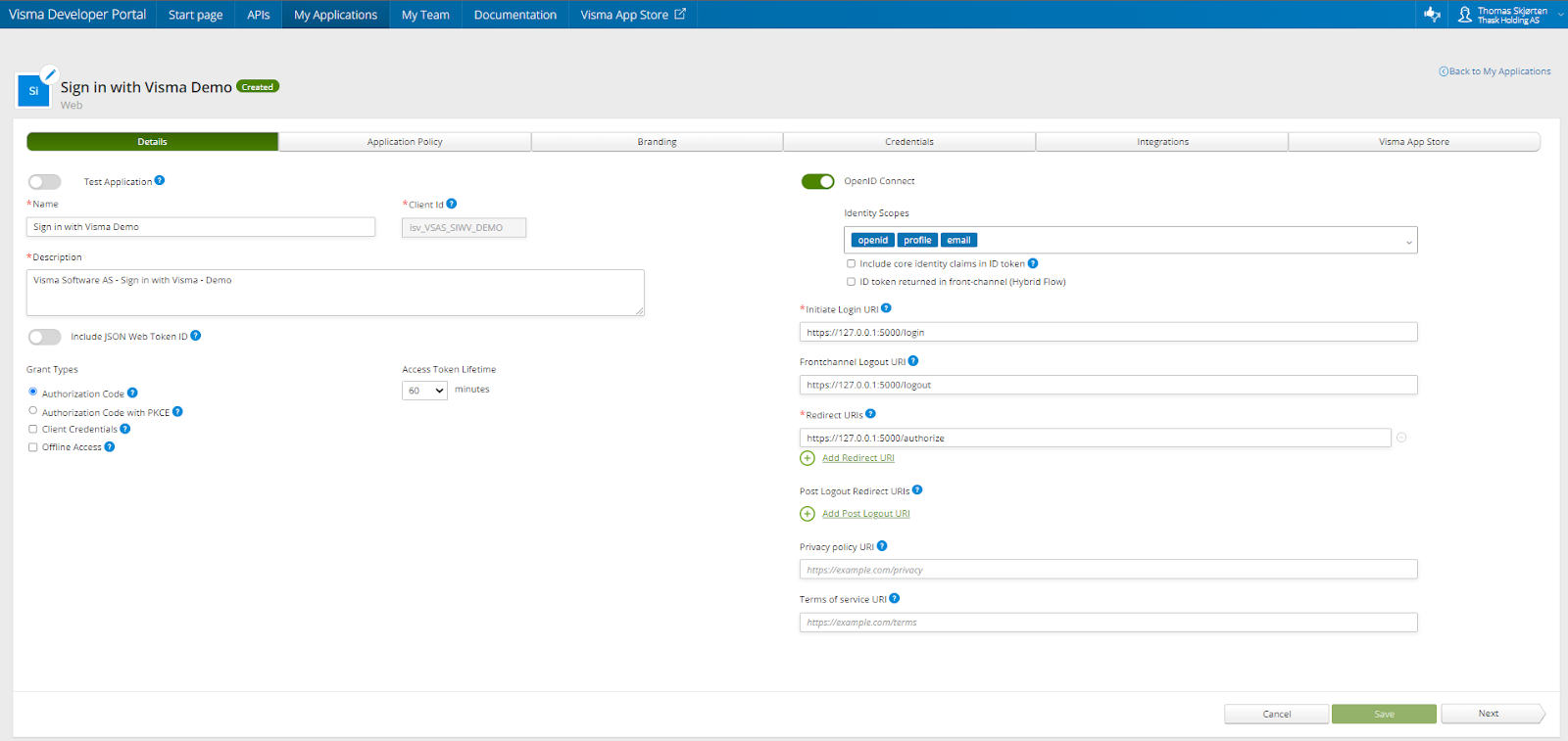 Present your application on Visma Home - Visma Community